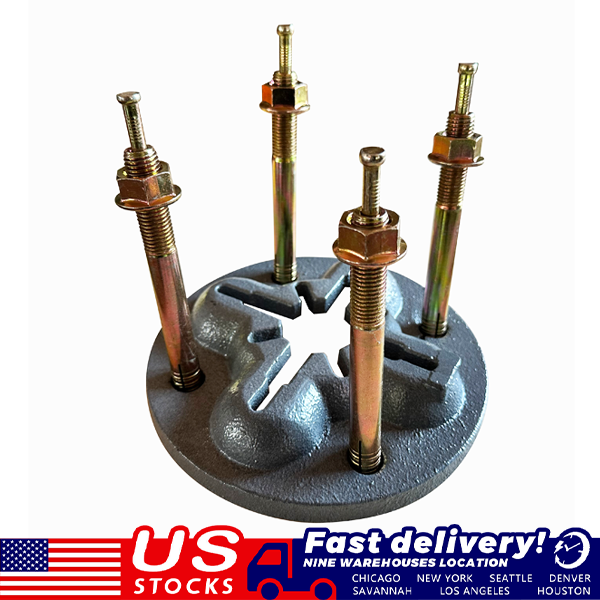 2pcs Auto Body Floor Anchor Pot Set DIY 10 Ton Hold Chain Slots In ...