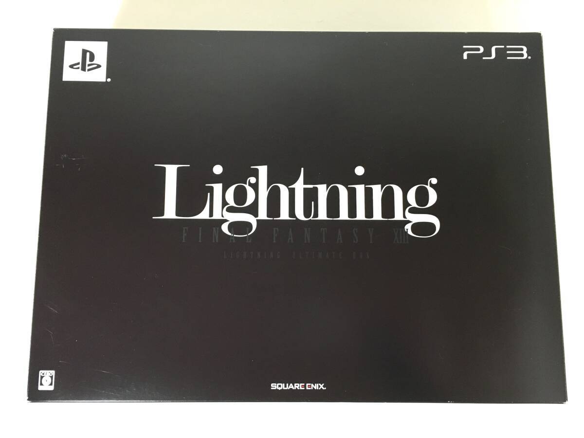 PS3 FINAL FANTASY XIII LIGHTNING ULTIMATE BOX Japan import PLAY ARTS ...