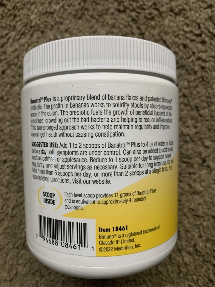 Banatrol Plus: Clinically Supported Anti-Diarrheal with Prebiotics - 28 ...