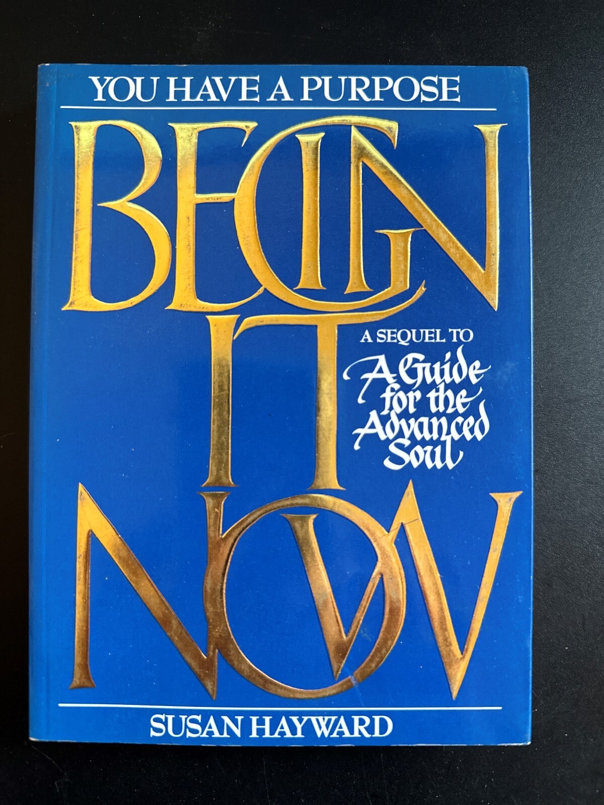 Begin it Now: You Have a Purpose by Susan Hayward (Paperback, 1996) for ...