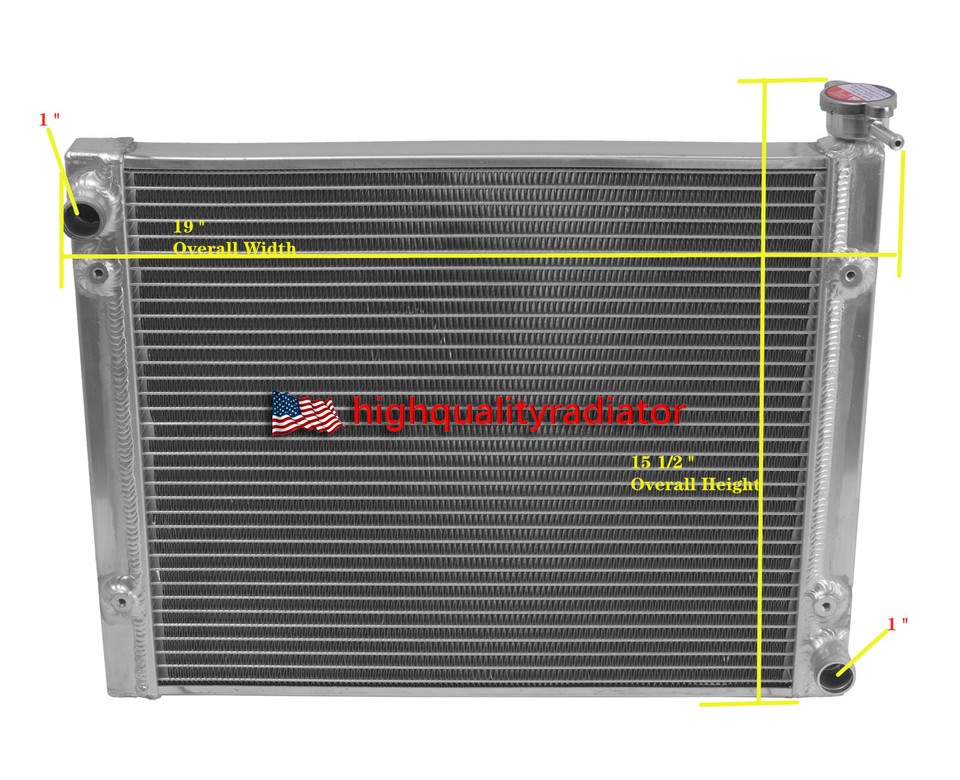 All Aluminum Radiator +Fan Kit Fit For 2015 Polaris Ranger 570 EFI ATV ...