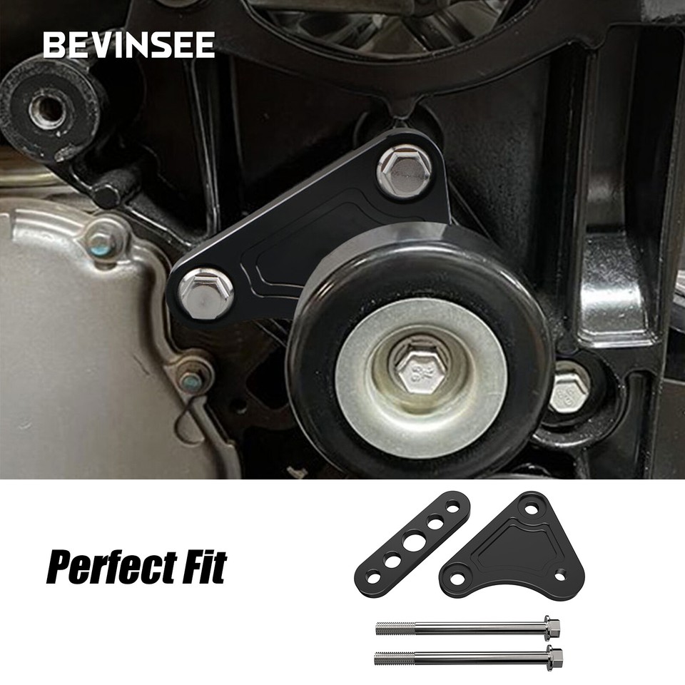 Idler Pulley Relocation Bracket Bolt Set for LS Truck Accessory ...