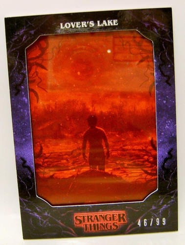 LOVER'S LAKE UPSIDE DOWN RED #46 /99 STRANGER THINGS 4 ZEROCOOL NETFLIX ...