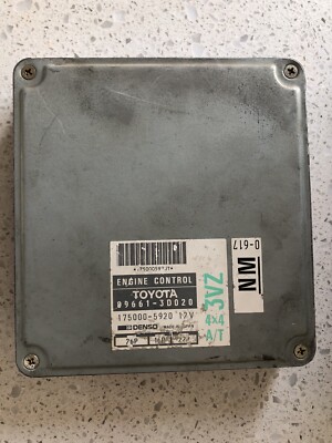 1994 1995 TOYOTA 4RUNNER ENGINE CONTROL MODULE ECU 89661-3D020 4x4 ...