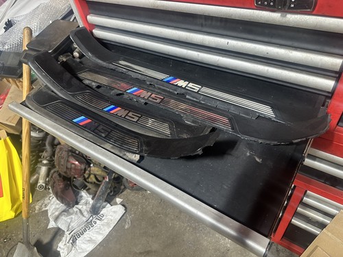 OEM 1997-2003 BMW E39 M5 S62 FRONT REAR DOOR MOLDING SILL COVER TRIM ...