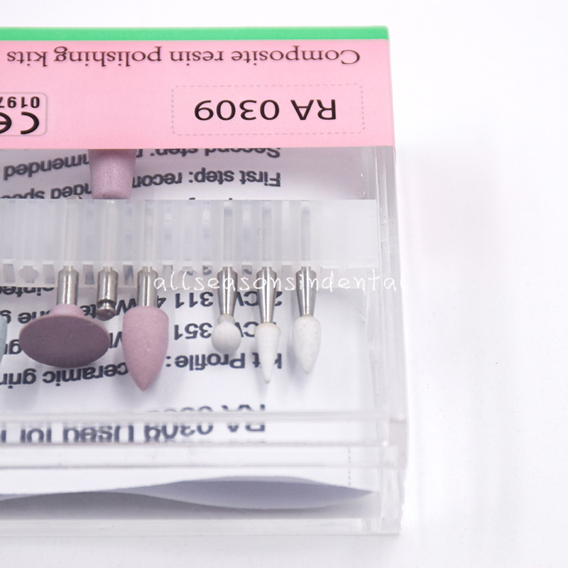 9 Pc Dental Composite RA 0309 Polishing Kit For Low-Speed Handpiece ...