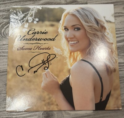 SIGNED Some Hearts (Etched Vinyl) - AUTOGRAPHED by Carrie Underwood | eBay