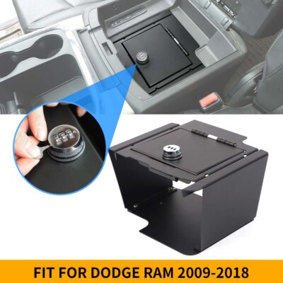 Password Lock Security Storage Vault Safe Box Accessories For Ram 1500 ...