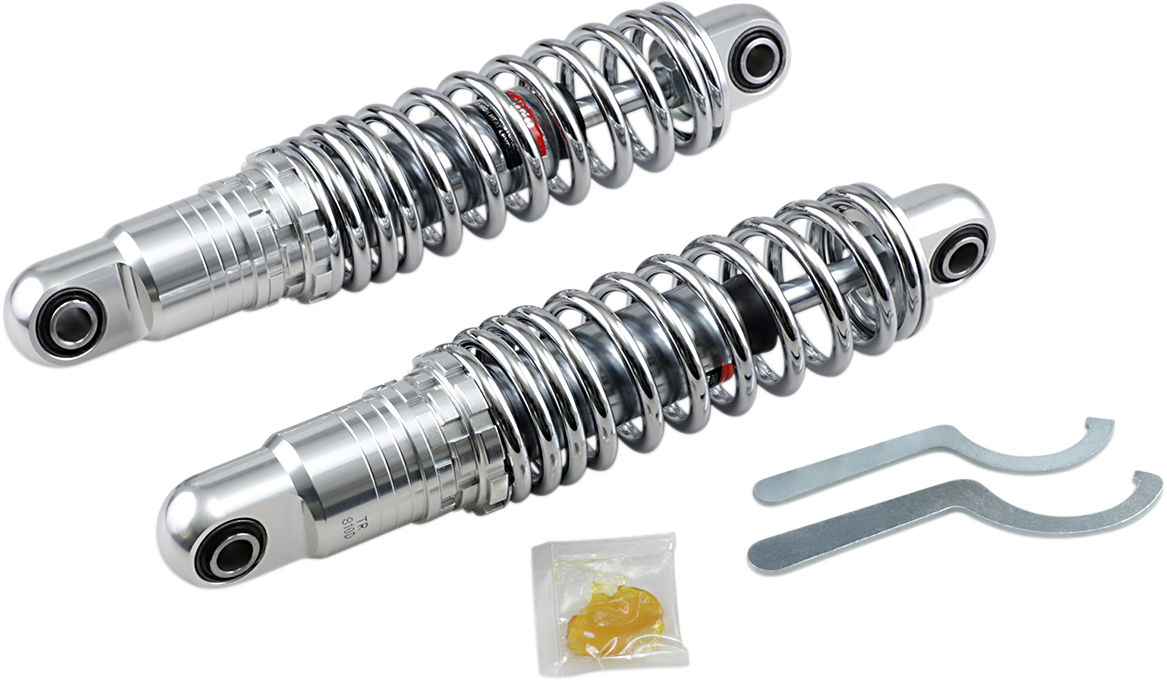 Drag Specialties Premium Ride-Height Adjustable Shocks 1310-1671 | eBay
