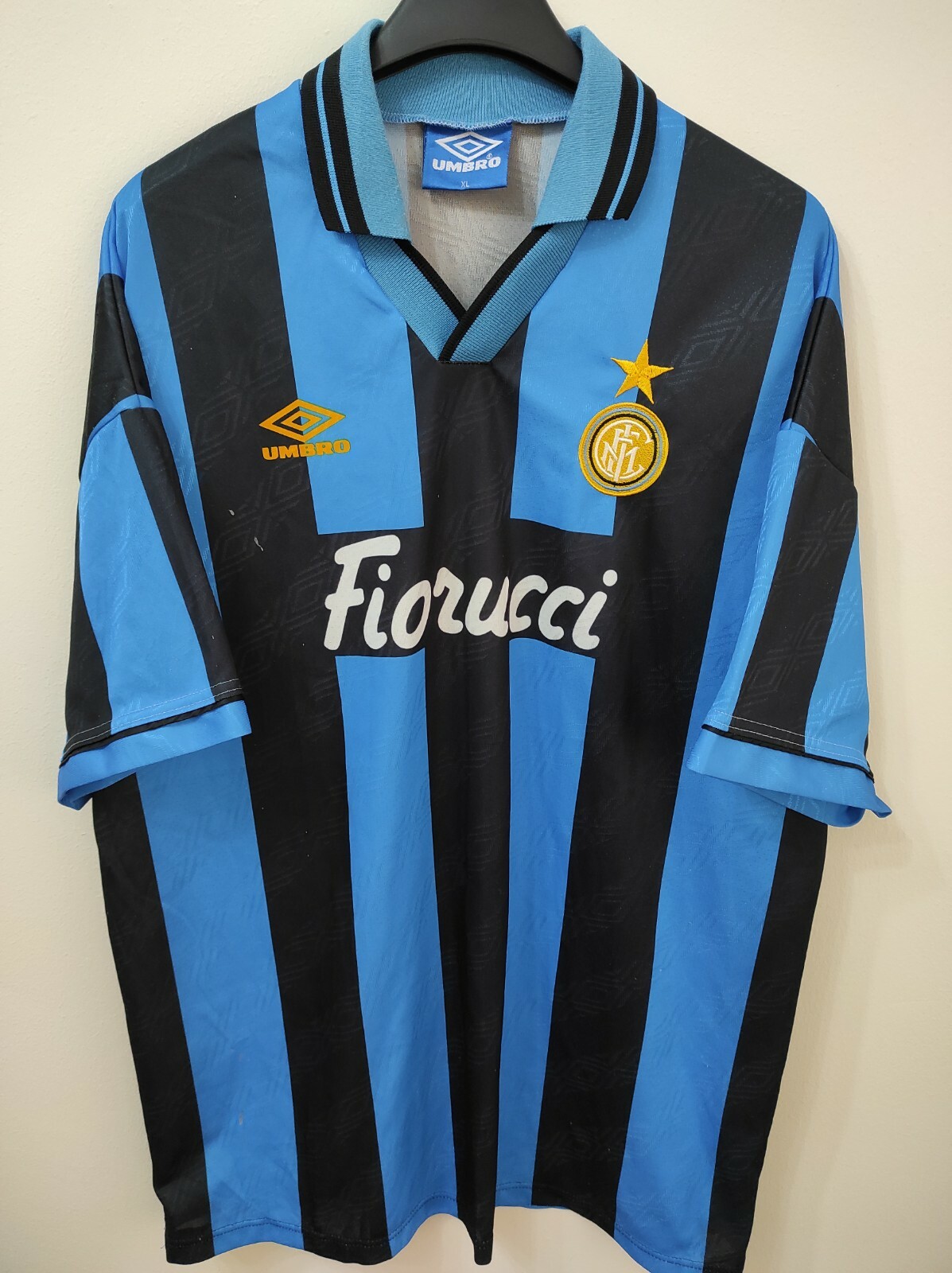 INTER MILAN 1994-1995 Fiorucci camiseta shirt trikot maillot maglia | eBay