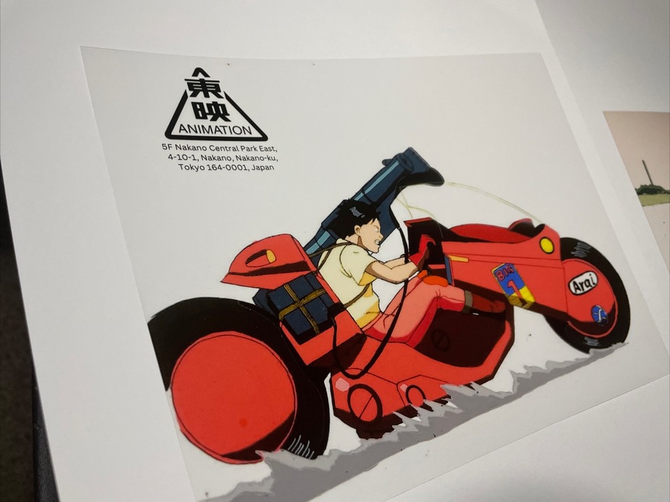 AKIRA Animation Cel Print Publicity Concept Anime Art Manga Akira Movie ...