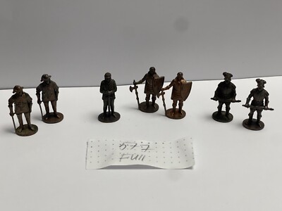 RARE VINTAGE KINDER SURPRISE FERRERO FULL SET METAL SOLDIERS 14-16 ...