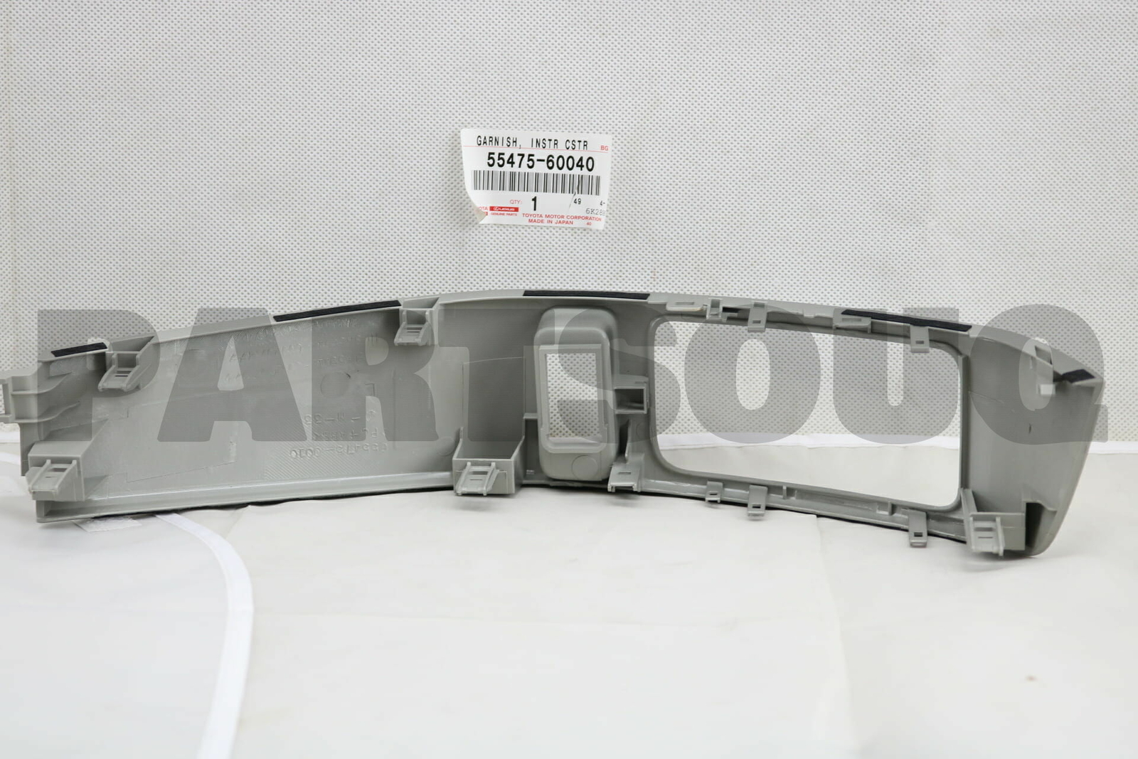 5547560040 Genuine Toyota GARNISH, INSTRUMENT CLUSTER FINISH PANEL, NO ...