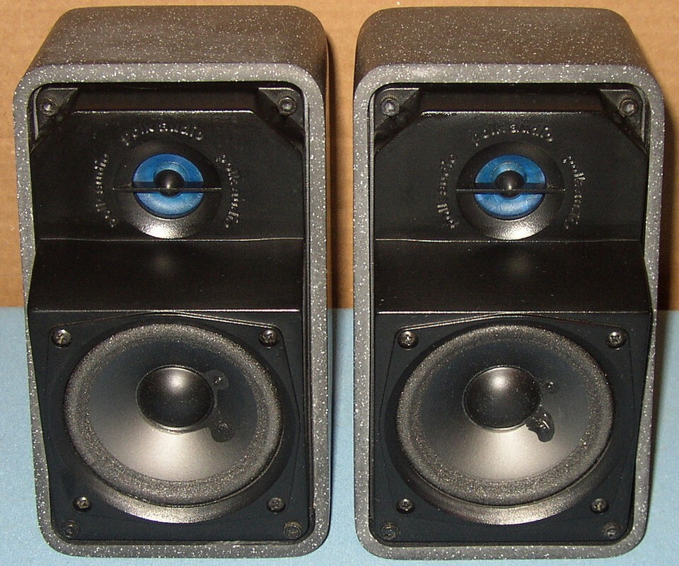 Pair Polk Audio RM2000 Reference Monitor Series II Satellite Bookshelf ...