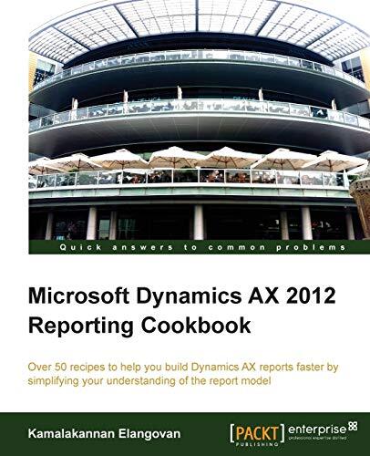 Microsoft Dynamics AX 2012 Reporting Cookbook 9781849687720 | eBay UK