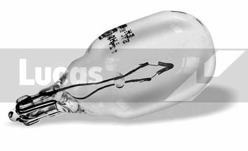 2 x Lucas LLB921 921 955 T15 Light Bulbs 21W Car Brake Capless Wedge ...