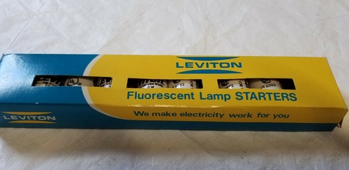Leviton FS-4 Fluorescent Lamp Starter Lot of 8 | eBay