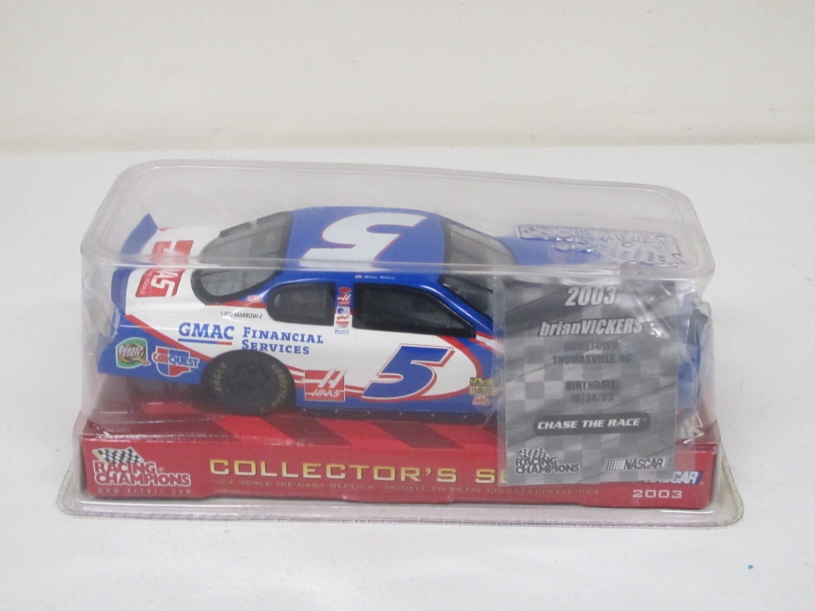 Brian Vickers #25 NASCAR Racing Champions 2004 GMAC Ditech 1 24 Diecast ...