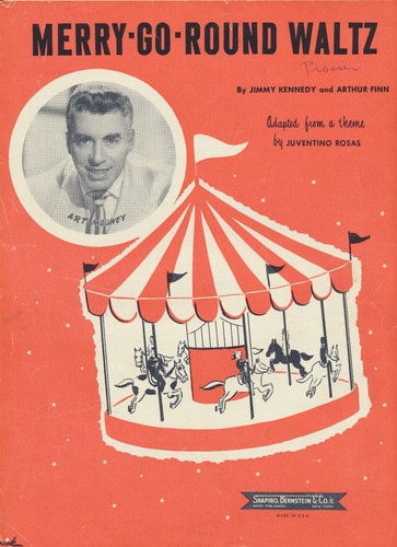 Merry-Go-Round Waltz 1949 Sheet Music Art Mooney Jimmy Kennedy Arthur ...
