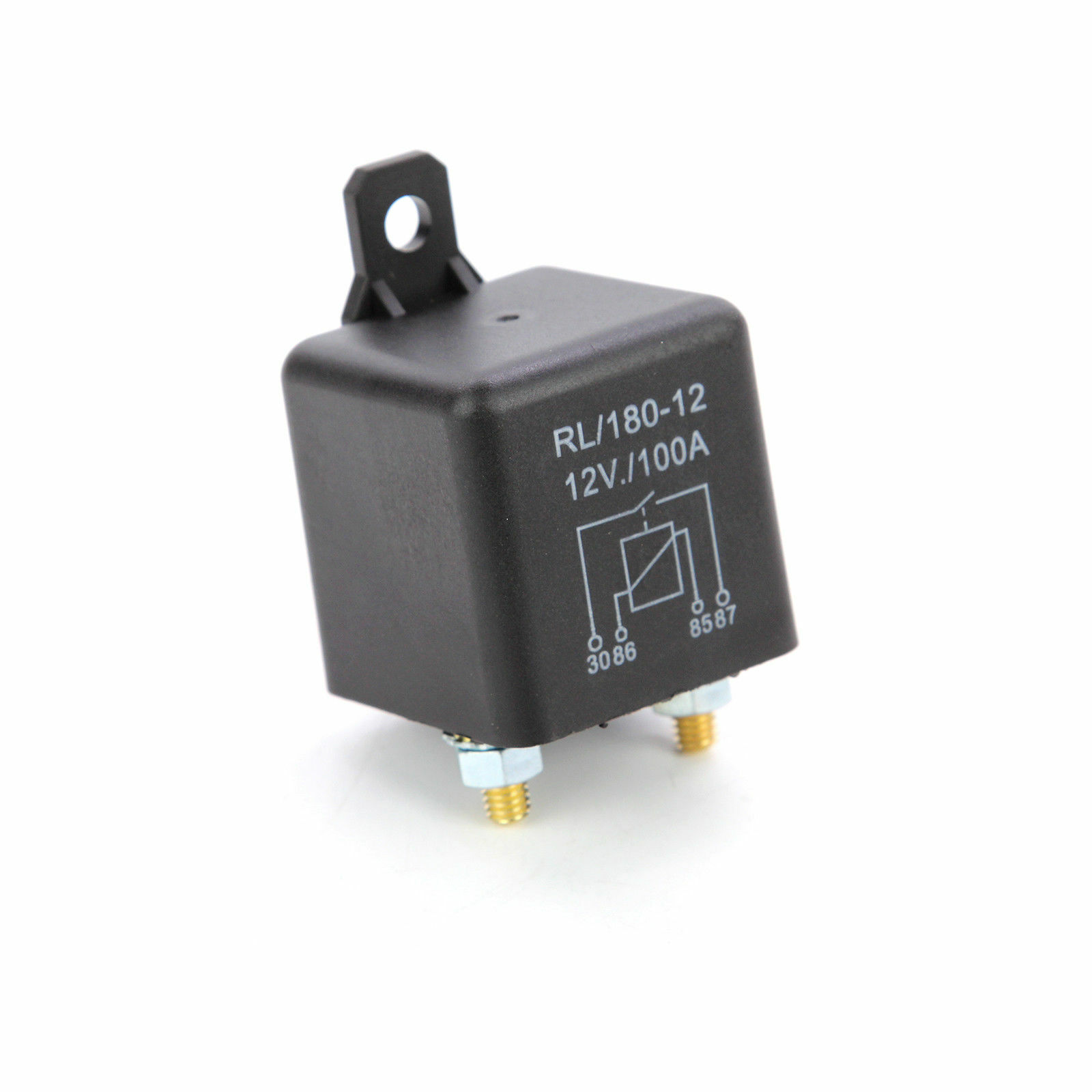 DC 12V 100A AMP Heavy Duty Relay / Split Charge Relay ON/OFF 4-Pin Car ...
