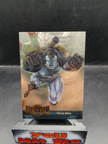 1995 Fleer Metal Marvel Gold Blaster #17 War Machine Mint | eBay