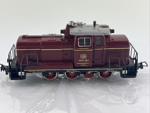 Fleischmann H0 1380 Diesellok Rangierlok rot BR V60 151 DB | eBay.de