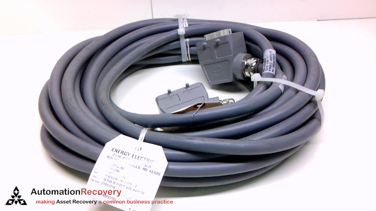 ENERGY ELECTRIC H18EEG16-MPS/FPS-D CABLE 50FEET MALE/FEMALE 90 DEGR ...