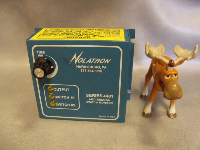 Nolatron 4481 Anti-tiedown Switch Monitor Time Delay Relay for sale ...