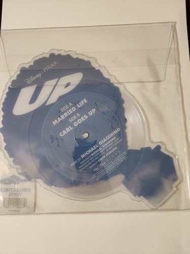 Disney Pixar up Collectible Vinyl Picture Disc Record D23 2019 Married ...