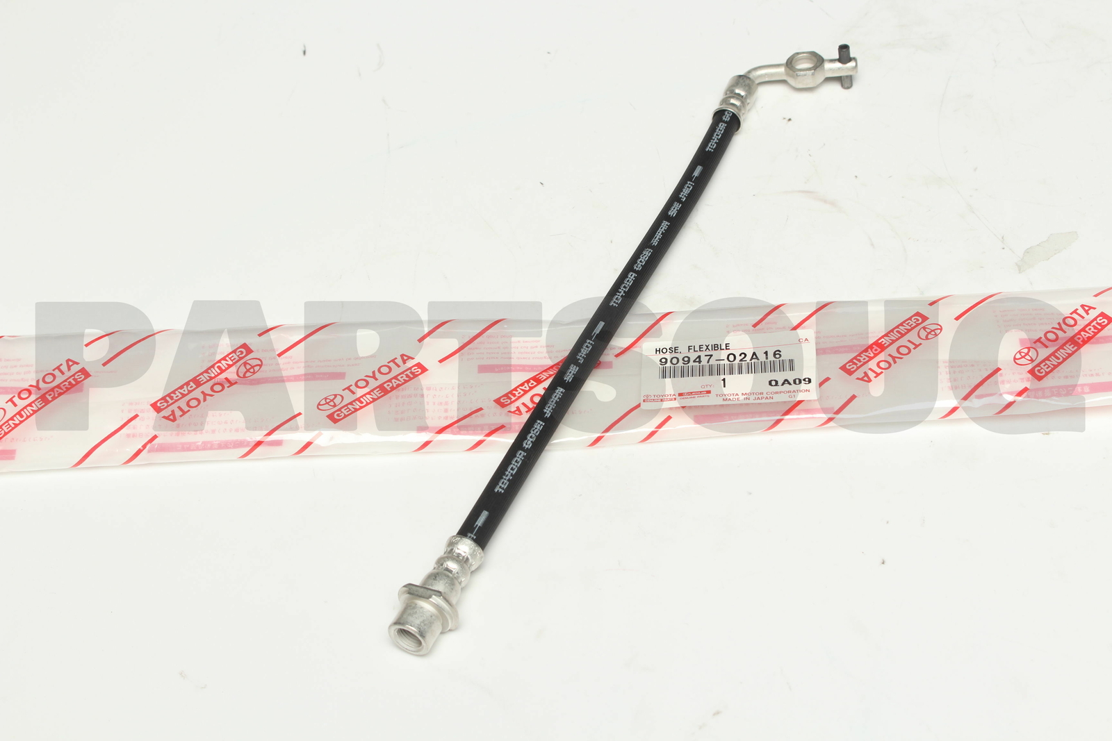 9094702A16 Genuine Toyota HOSE, FLEXIBLE, NO.1(FOR FRONT) 90947-02A16 ...