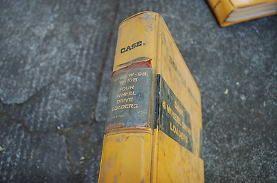 CASE W8B W9B W10B FRONT END WHEEL LOADER Repair Shop Service Manual ...