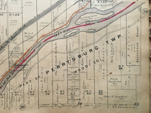 1924 MONCLOVA TOWNSHIP LUCAS COUNTY OHIO SWANTON TWP TO MAUMEE CITY ...