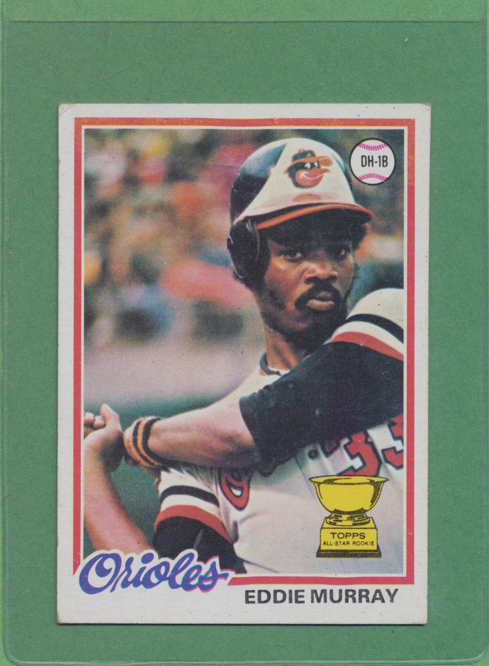 1978 Topps Eddie Murray #36 HOF Rookie Card EX+ DEAD CENTERED | eBay
