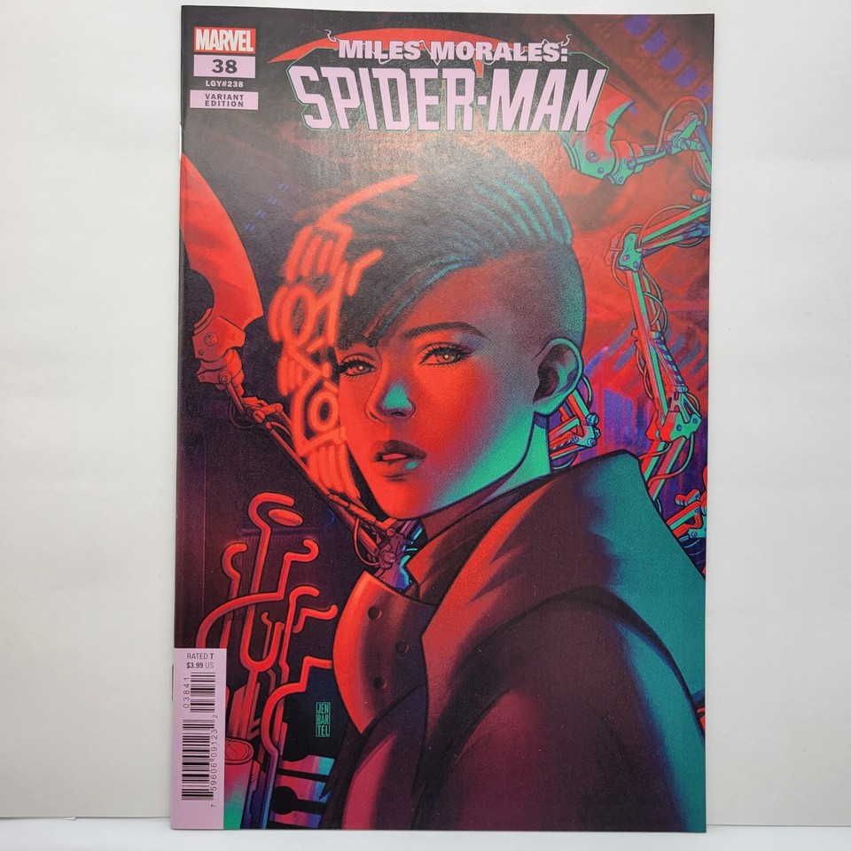 Miles Morales Spider-Man #38 Marvel Variant Jen Bartel Cover 2022 MCU ...
