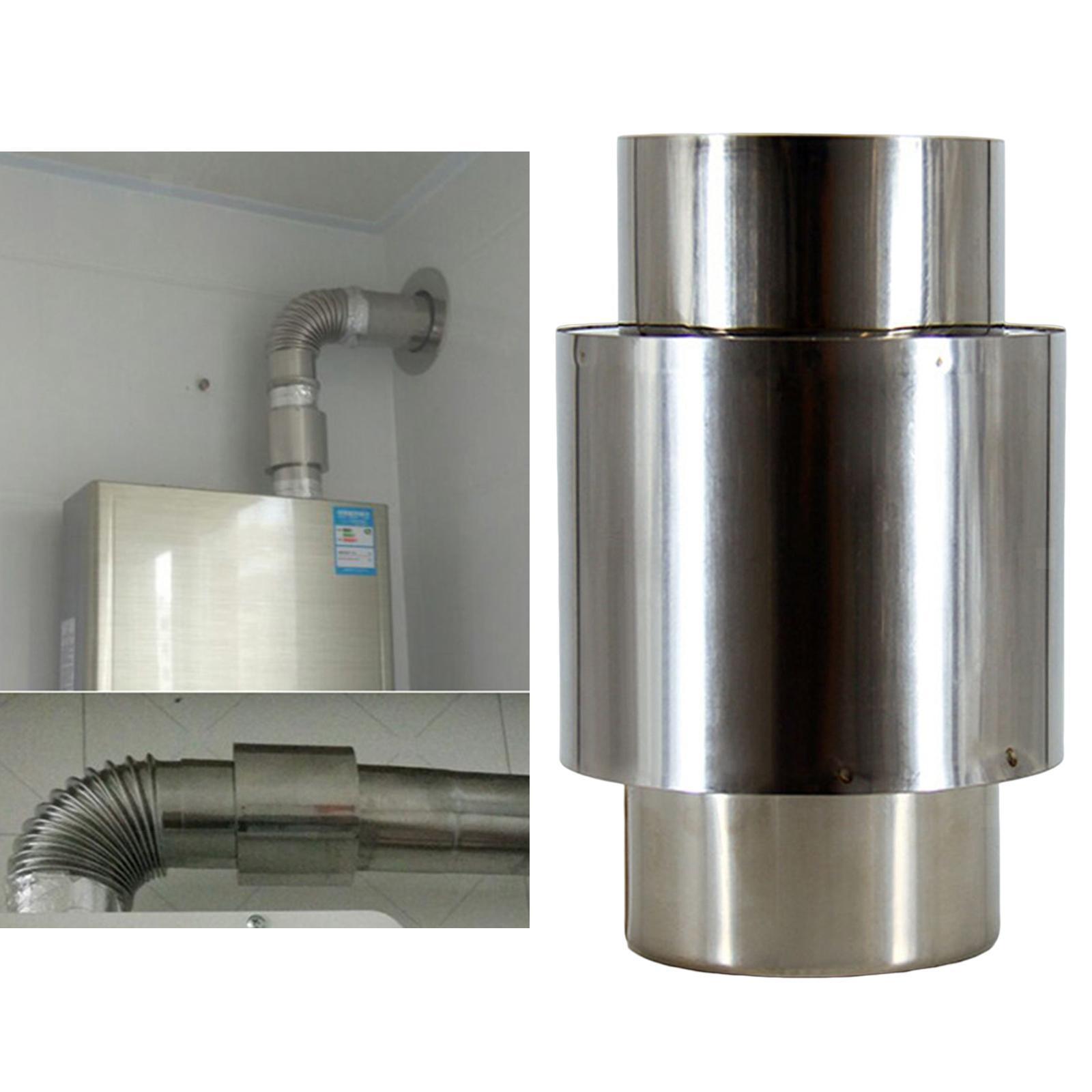 Straight Stove Pipe Chimney Connector Wood Stove Wood Log Burning | eBay UK