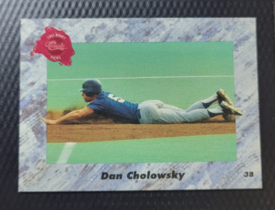 1991 Classic Four Sport Draft Picks DAN CHOLOWSKY St. Louis Cardinals ...