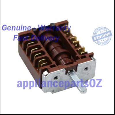 4055550000 GENUINE CHEF SIMPSON OVEN 4 FUNCTION MULTI SWITCH CFE536WB ...