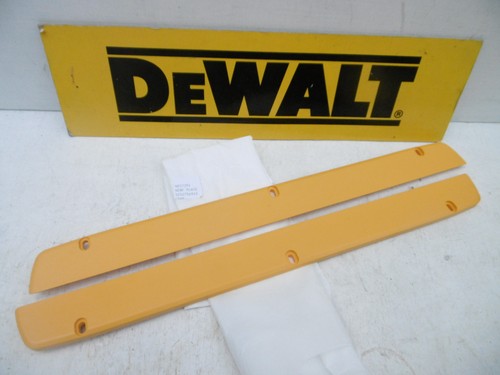 PAIR OF GENUINE DEWALT INSERT PLATES FOR DWS780 MITRE SAW N057391 ...