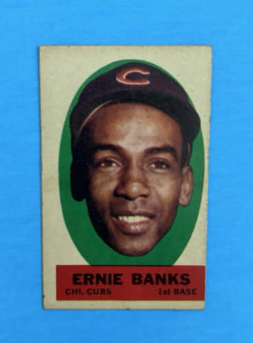 1963 Topps Peel-Offs Set-Break Ernie Banks Hall of Famer | eBay