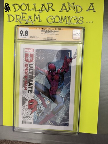 Ultimate Spider-Man 1 First Print CGC SS 9.8 Signed & Sketch By Marco ...
