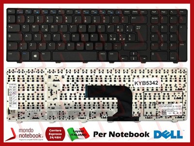 Clavier Italien DELL Inspiron 17 3721 3737 5721 5737 KF4N0 PK130T31A15 ...