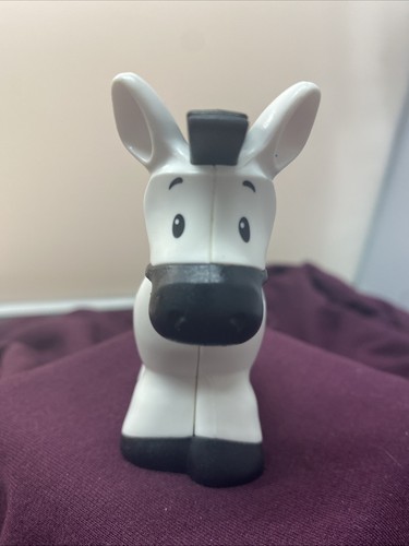 Little People Zebra Zoo Safari Animal Toy Zebra Fisher Price Little ...