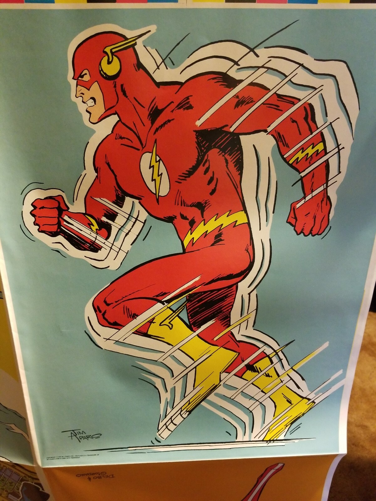 1978 DC Comics Poster Set • Uncut Press Sheet • Batman/Wonder Woman ...