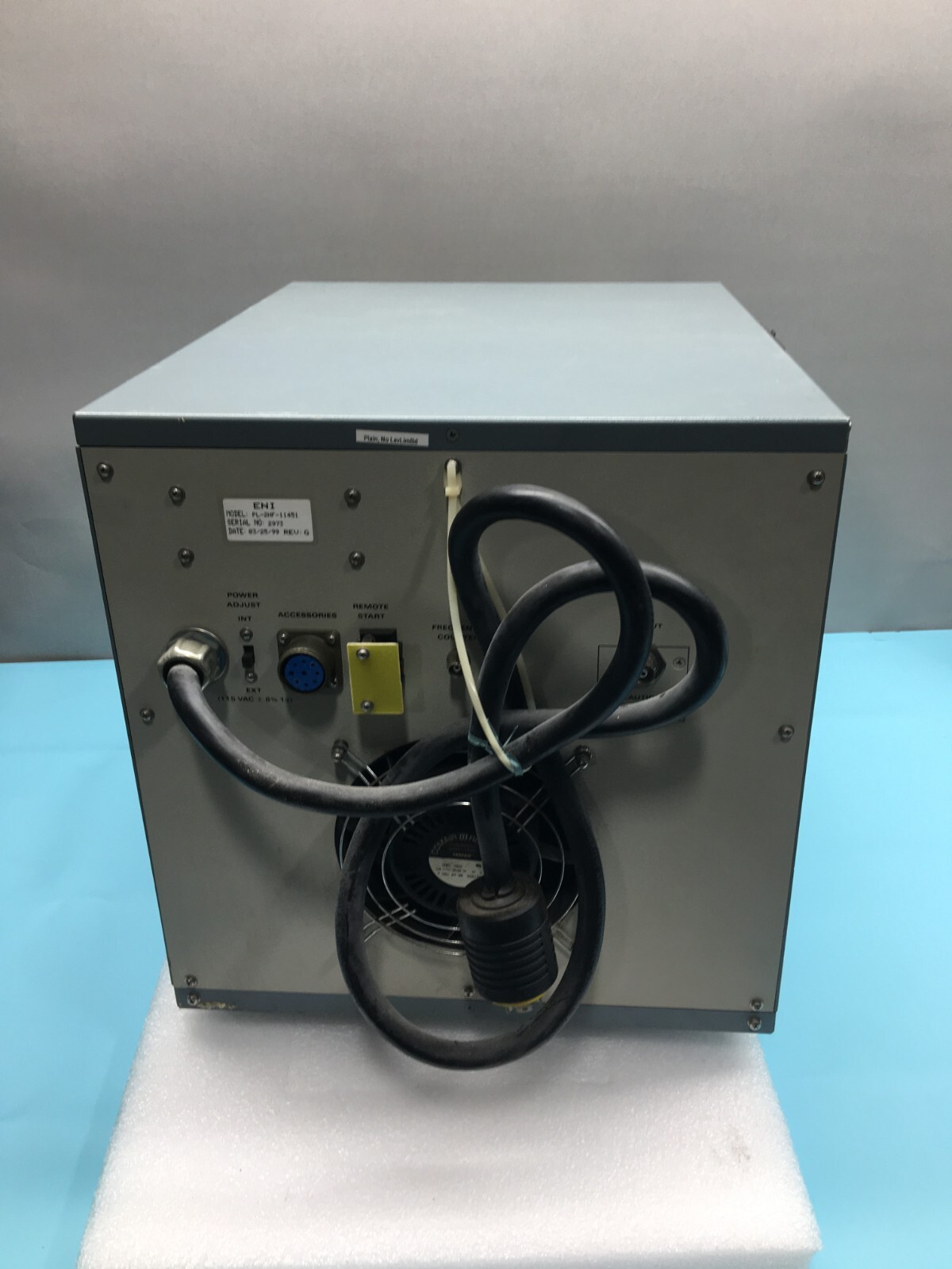 ENI PL-2HF-11451 PLASMALOC 2-HF REV G LOW FREQUENCY RF GENERATOR ...