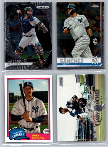 4 Card Lot of Gary Sanchez No Dupes Padres-Yankees #1 | eBay