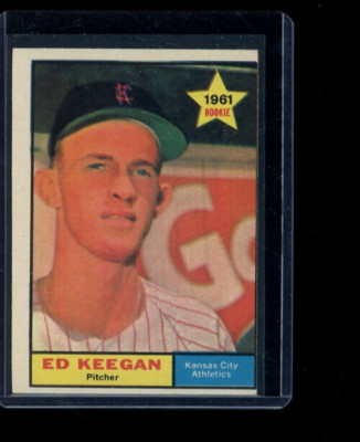 1961 Topps Baseball #248- Ed Keegan, Kansas City Athletics RC | eBay