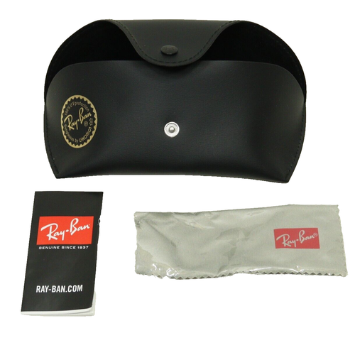 AUTHENTIC Black Ray-Ban Luxottica Sunglasses Soft Case with Cleaning ...