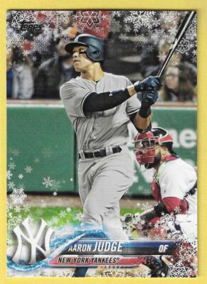 2018 Topps Holiday Mega Aaron Judge Yankees | eBay
