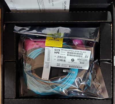 HPE 25GbE SFP28 15M Active Optical Cable AOC 845396-B21 849436-001 | eBay