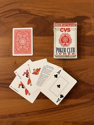 CVS Poker Club Playing Cards ~ Vintage complete deck . | eBay